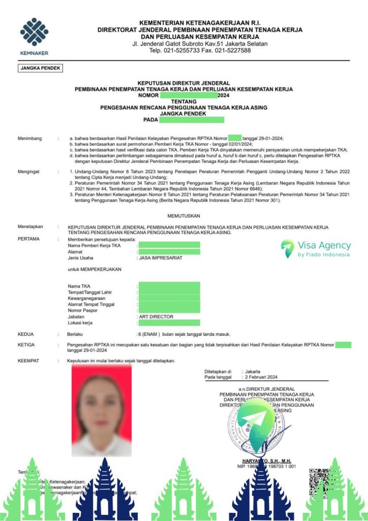 Panduan Lengkap Mendapatkan Izin Kerja di Indonesia: RPTKA, Notifikasi ...